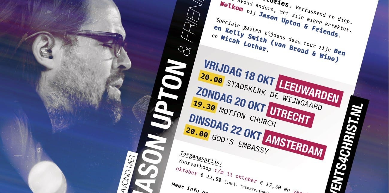 Worshipavond Jason Upton | Amsterdam | Geloven Enzo